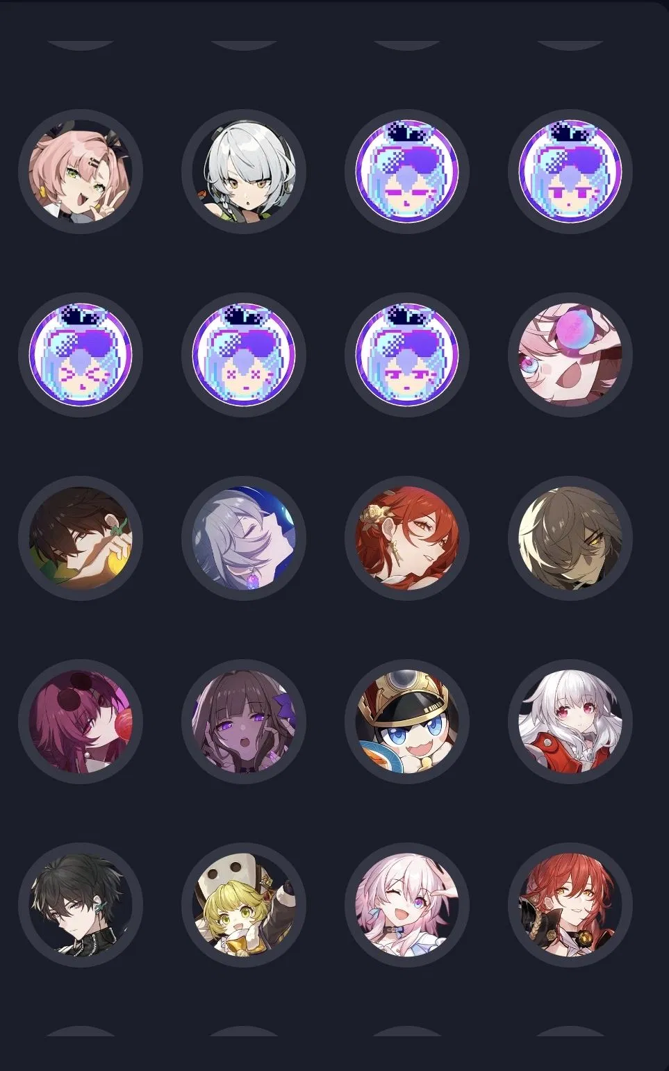 Can We Get More HSR Avatars for Hoyolab Please!? 🙏🥺 | HoYoLAB