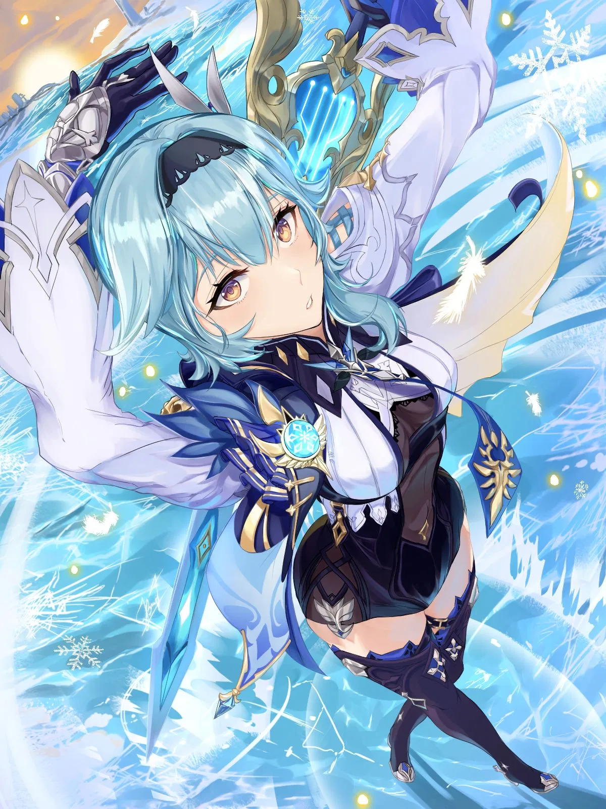 Eula Fan Art Genshin Impact | HoYoLAB