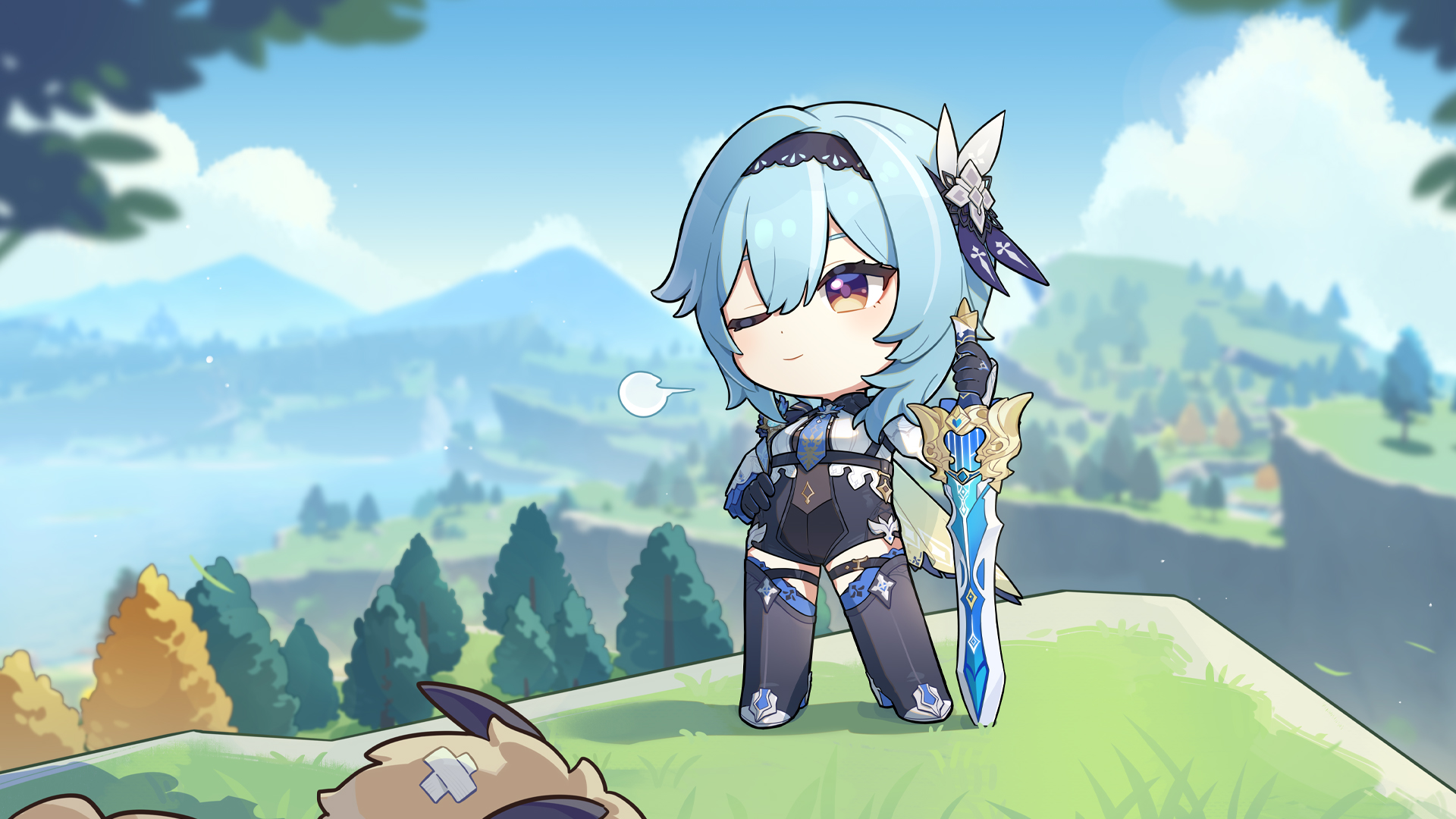 Eula - Character Illustration Genshin Impact | HoYoLAB