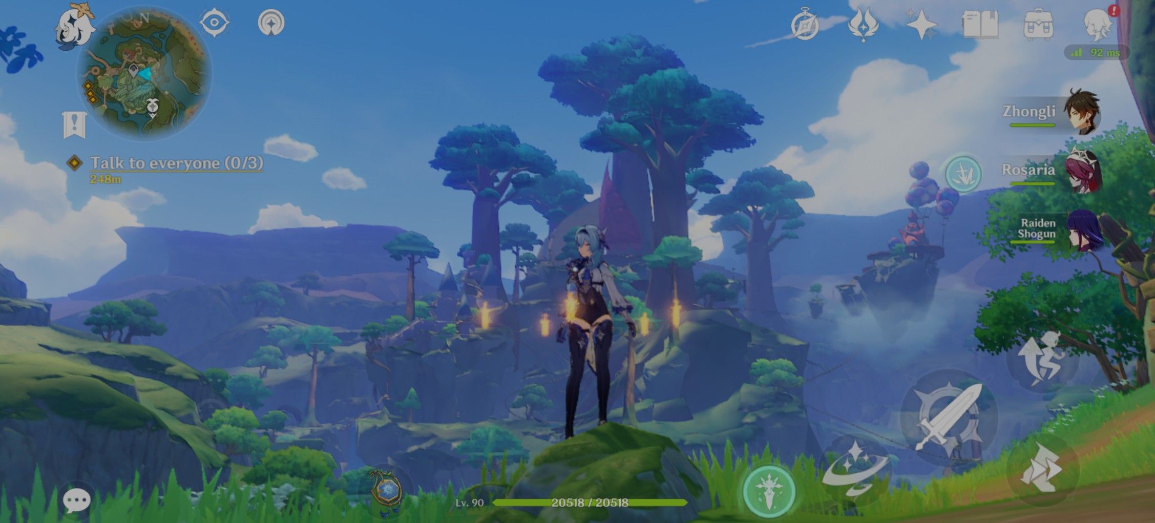 Eula is exploring the new map(Event) 3.8 version Genshin Impact | HoYoLAB