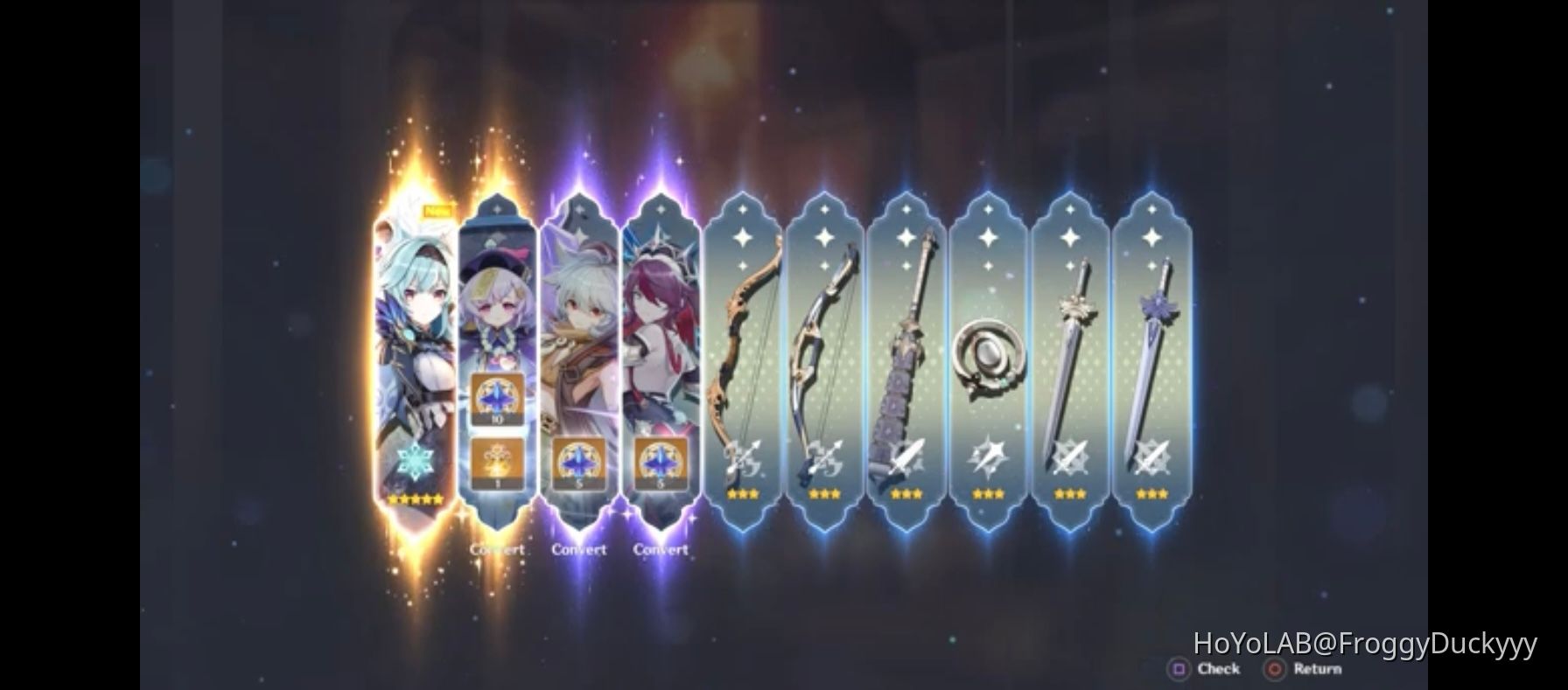 Luckiest ten pull I’ve ever had Genshin Impact | HoYoLAB