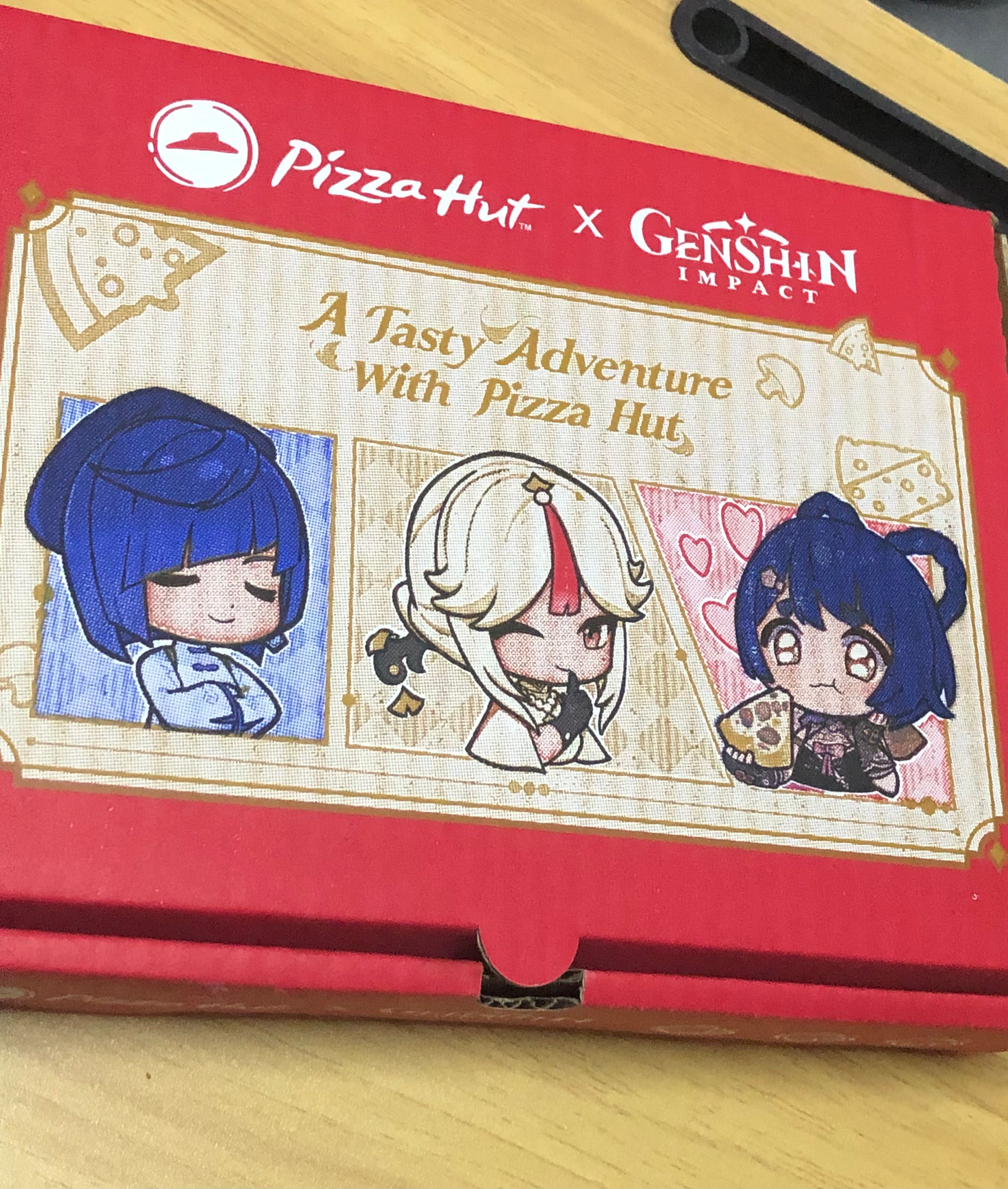 Pizza hut collab Genshin Impact | HoYoLAB