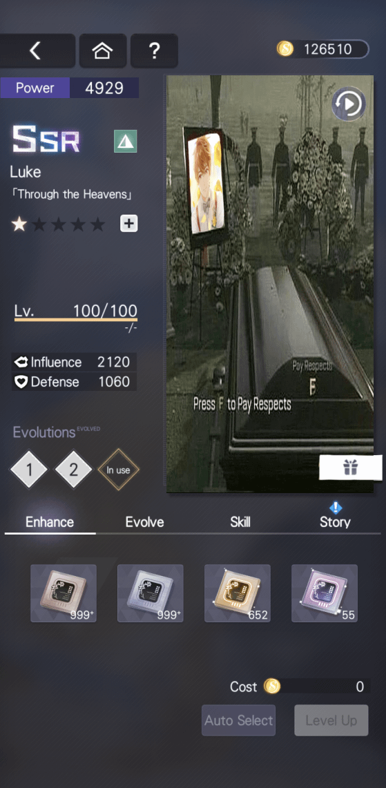 Luke's 3rd Anniversary Card! Tears of Themis | HoYoLAB