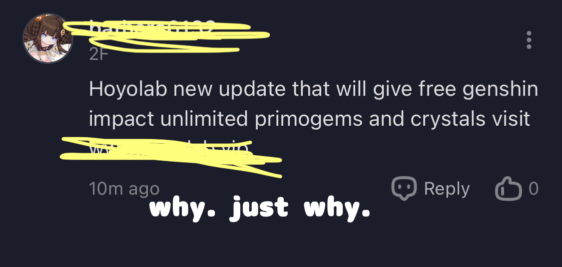 why? | HoYoLAB