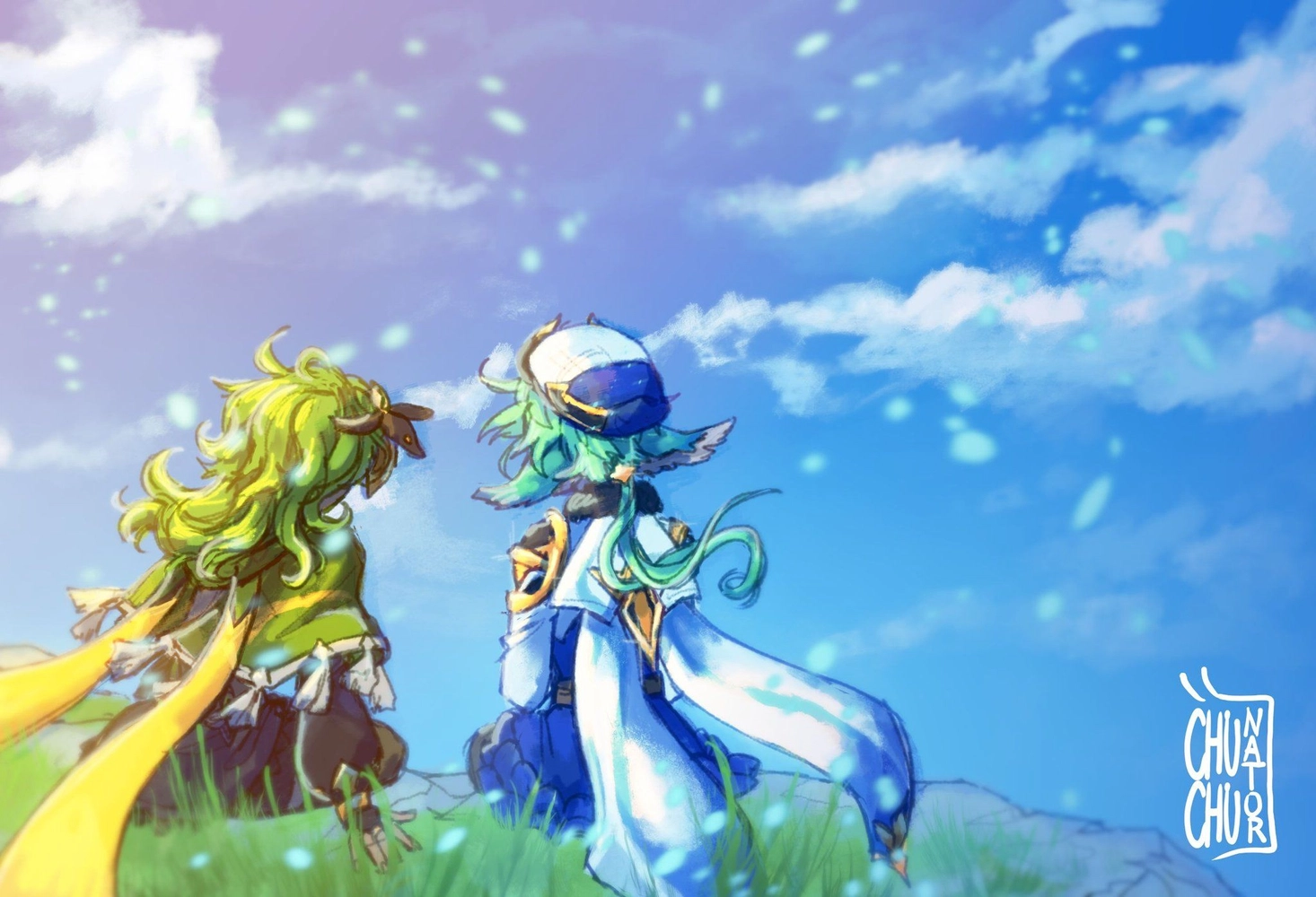 Cutest Collei x Sucrose fanarts Genshin Impact | HoYoLAB