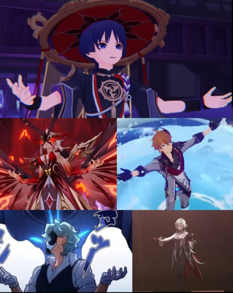 They just want a hug Genshin Impact | HoYoLAB