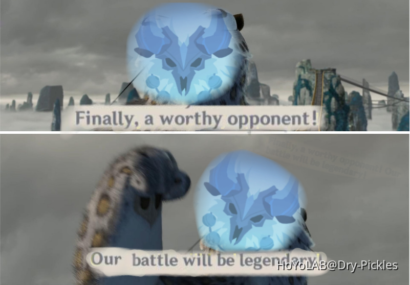 Finally, a worthy opponent! Our battle will be legendary! Genshin ...