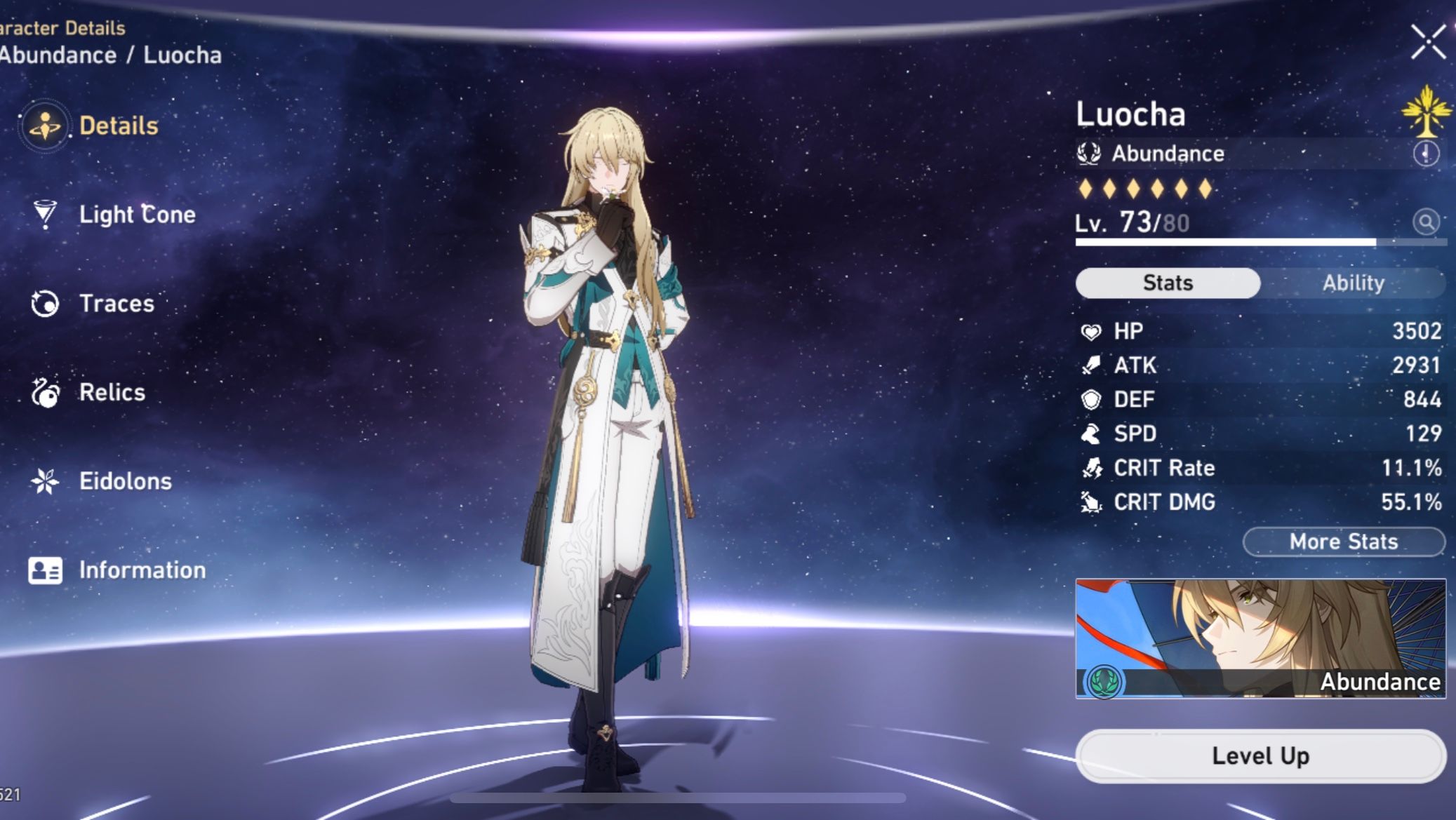 My current F2P Luocha build Honkai: Star Rail | HoYoLAB