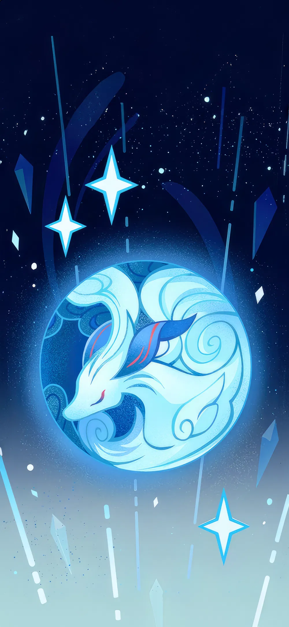 Genius Invokation TCG Card Wallpaper Character Collection 6 - Ganyu ...