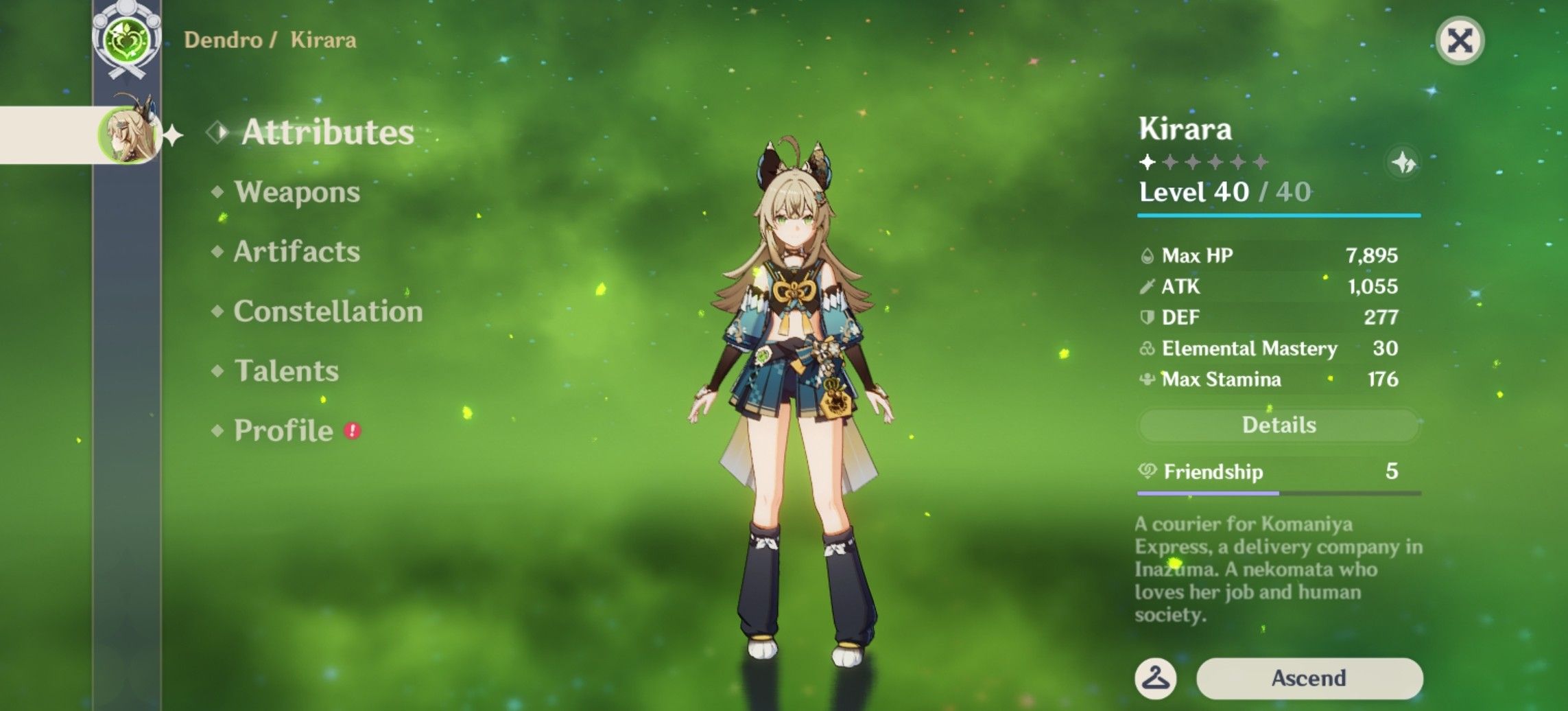 Ha..Ha..Ha... I'll still keep Kirara in team Genshin Impact | HoYoLAB