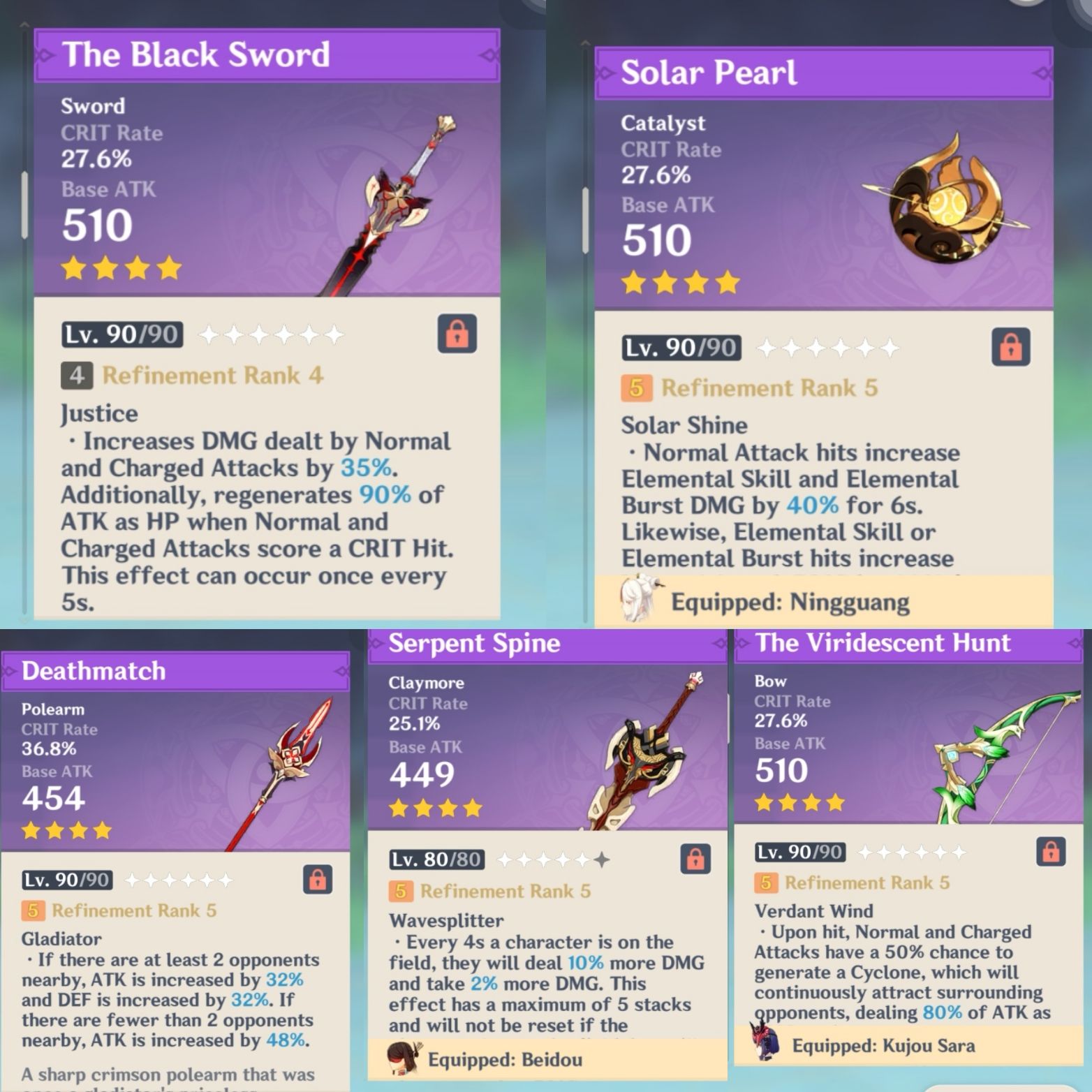 The last Piece of the weapon Genshin Impact | HoYoLAB