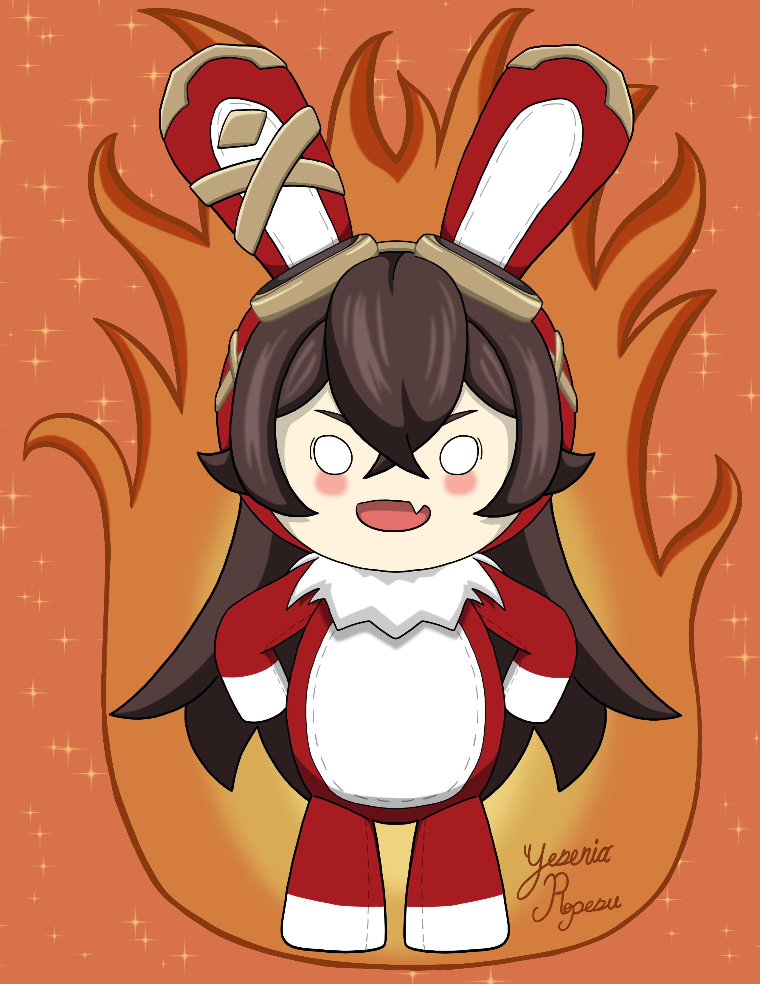 Baron Bunny fanart 🐰🔥 Genshin Impact | HoYoLAB