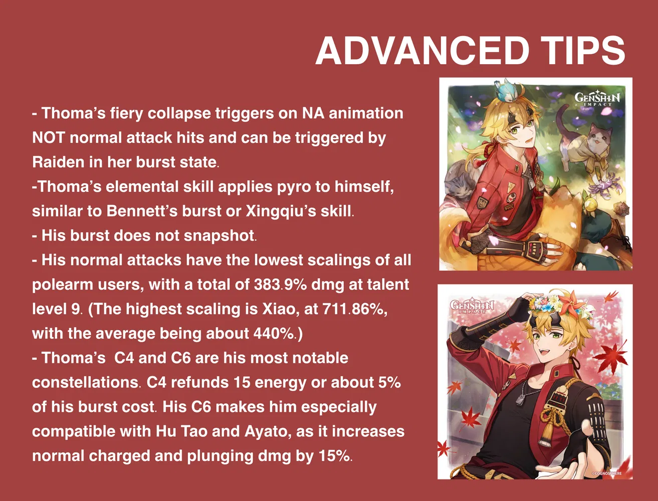 Thoma Build Guide (Burgeon + DPS) 3.8 Genshin Impact | HoYoLAB