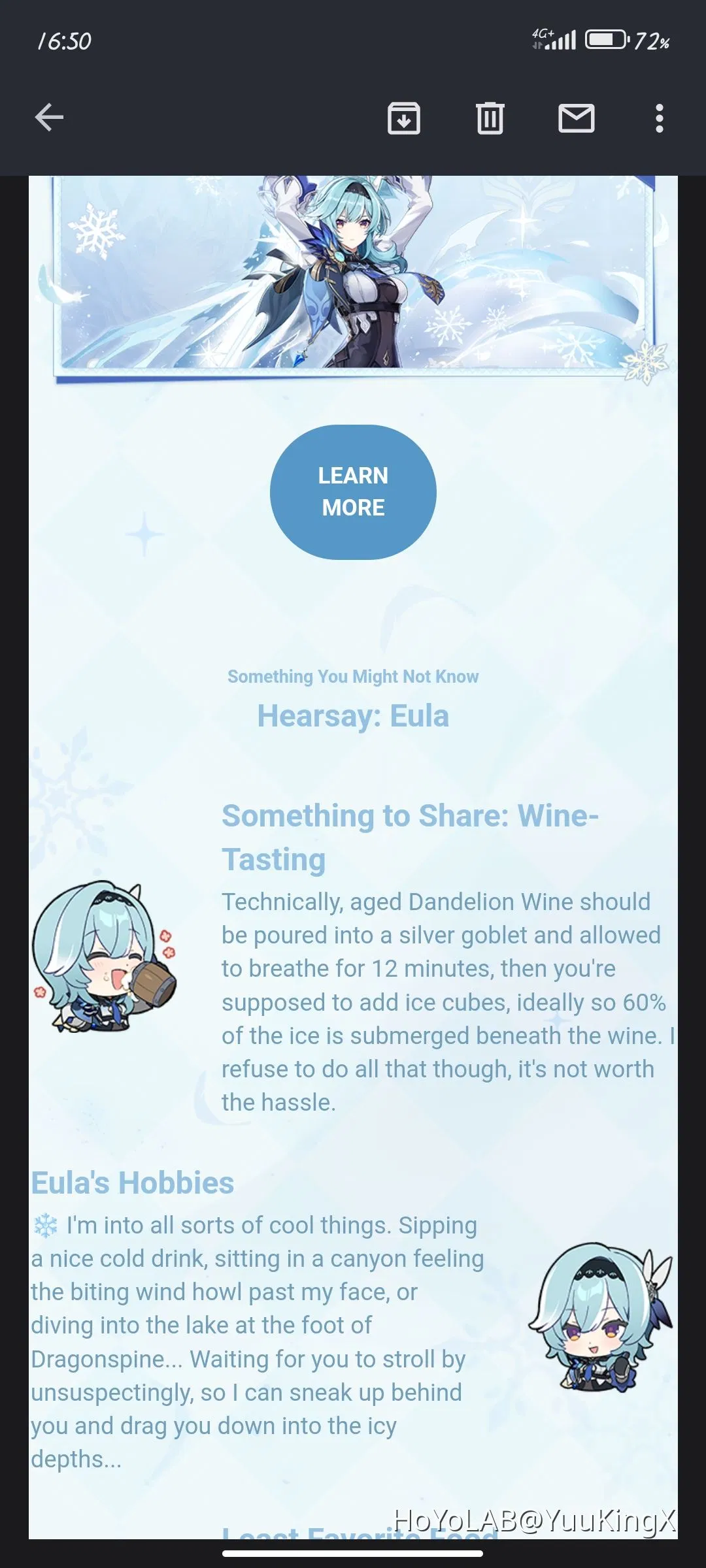 Eula Is Real!!🛐🙏 Genshin Impact | HoYoLAB