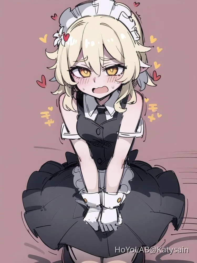 Lumine Maid 🩵 Genshin Impact | HoYoLAB