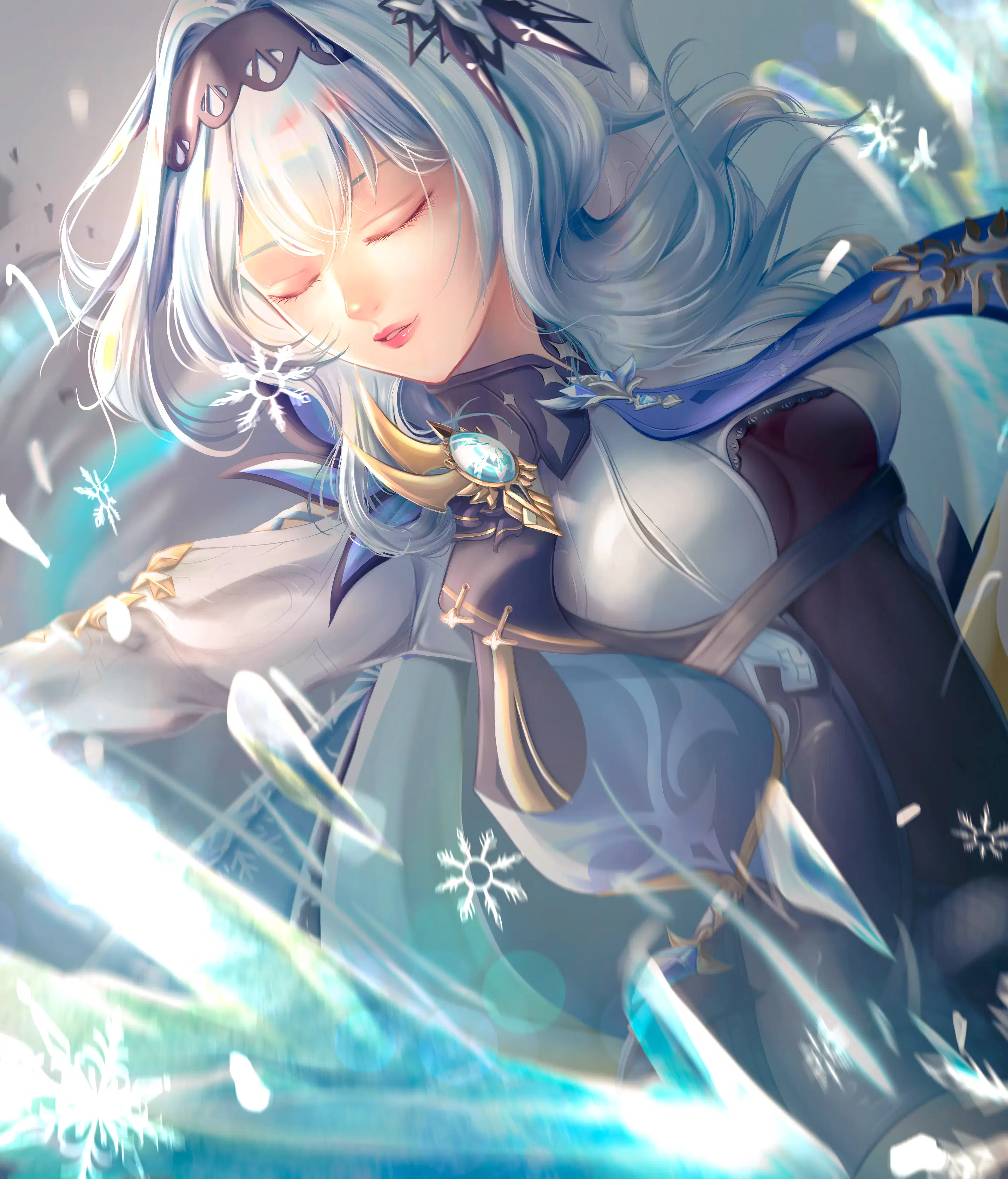 Eula แฟนอาร์ต Genshin Impact | HoYoLAB