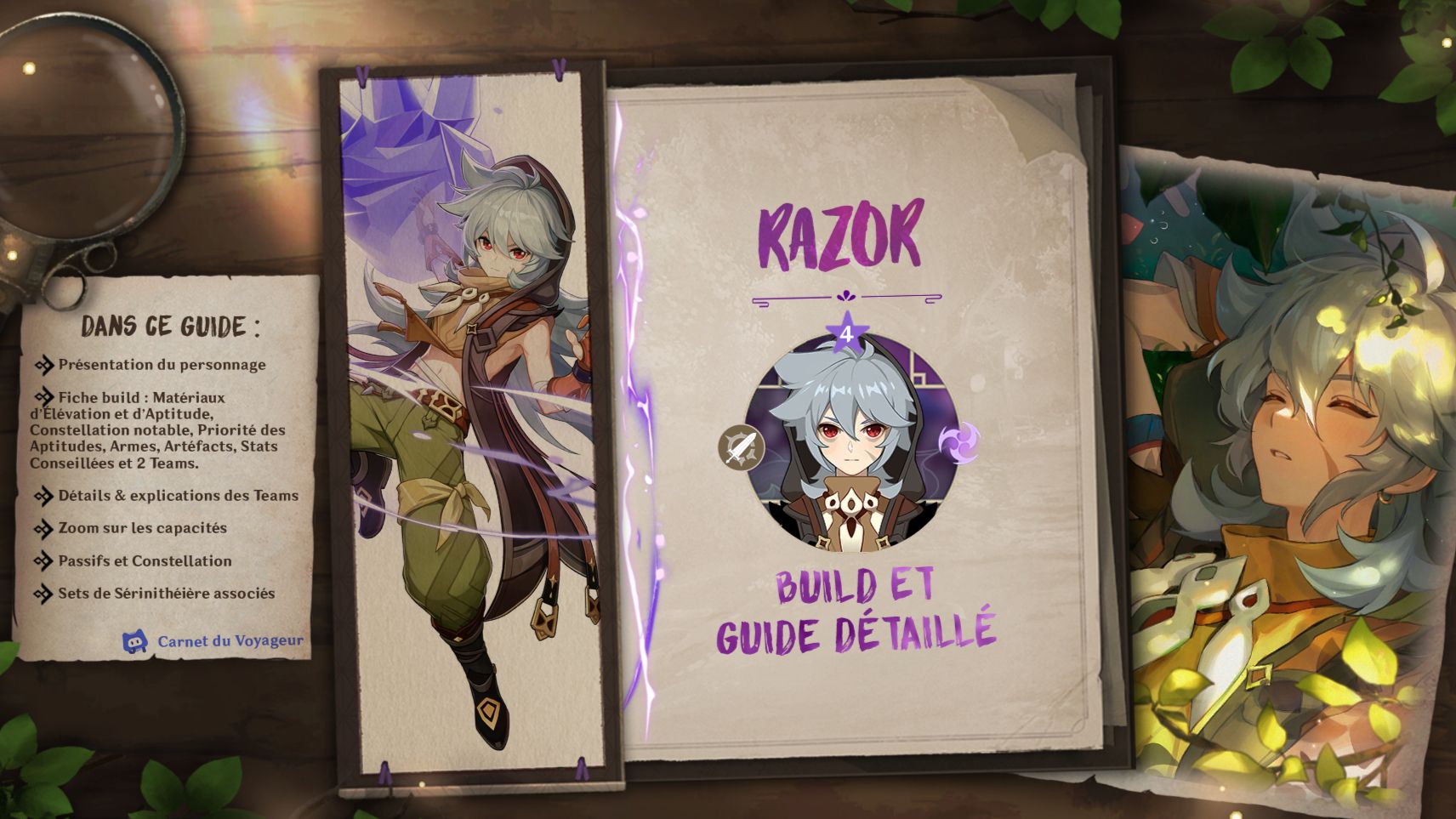 [Version 3.8] Razor | Guide complet : Main DPS Physique Genshin Impact ...