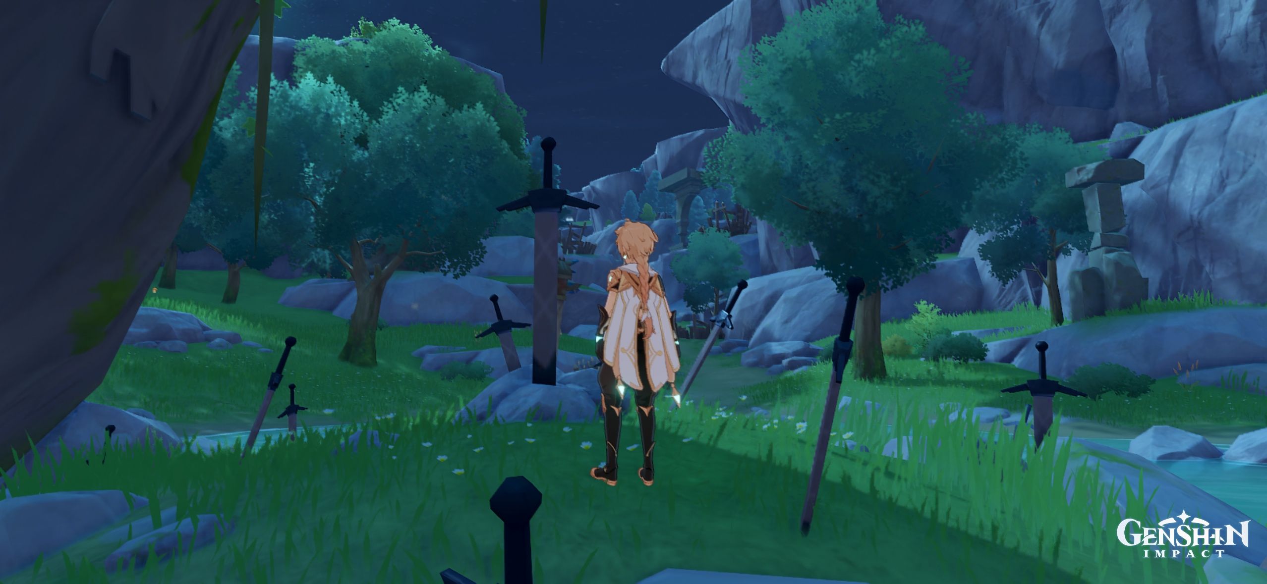 Sword in Stone Genshin Impact | HoYoLAB