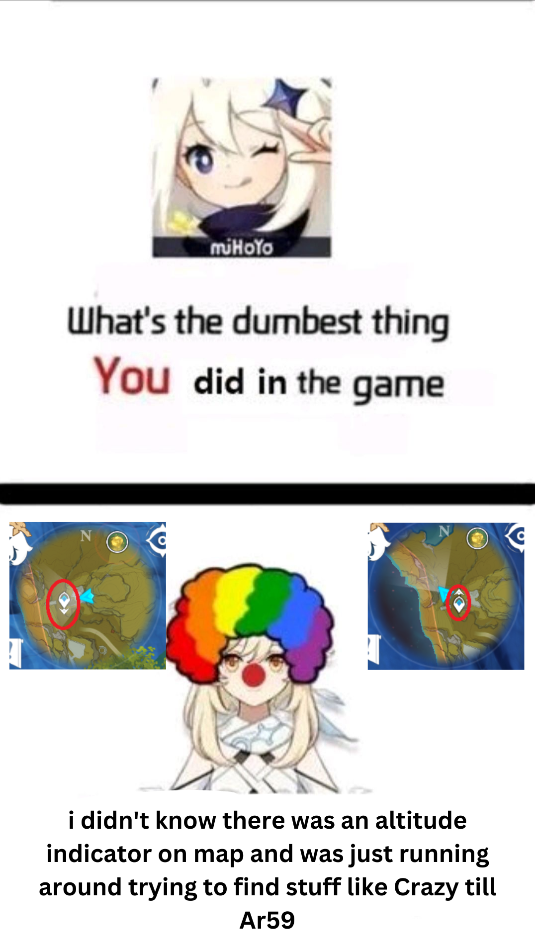 I never noticed the arrows Genshin Impact | HoYoLAB