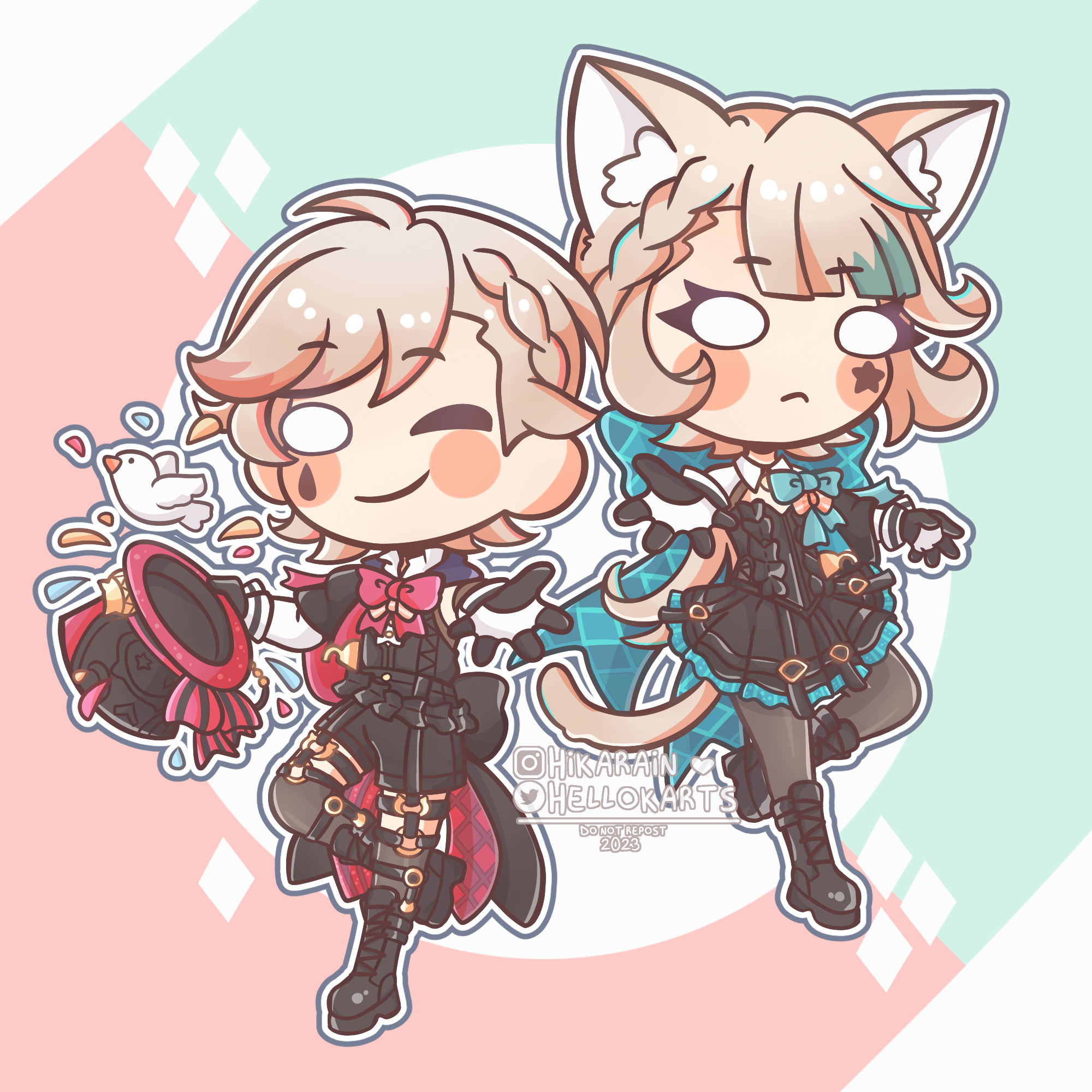 Little Lyney and Lynette! Genshin Impact | HoYoLAB