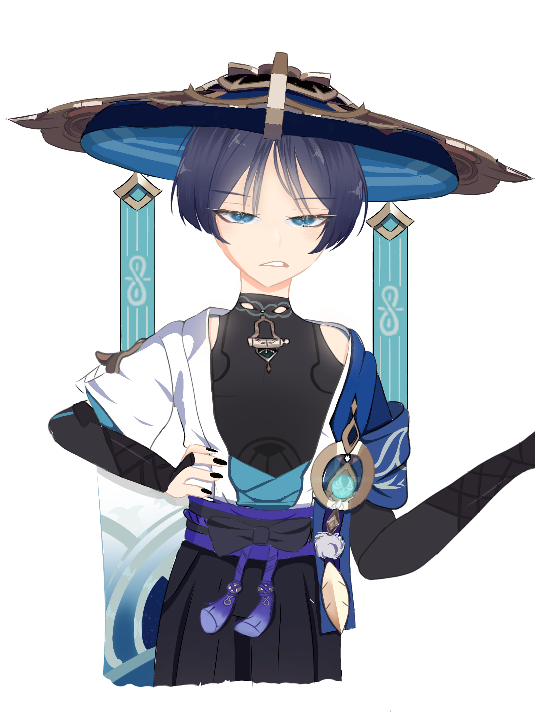 WANDERER FAN ART Genshin Impact | HoYoLAB