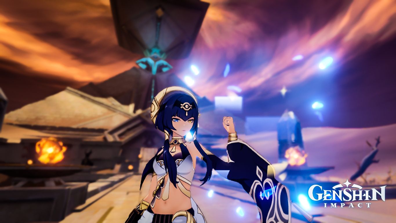 Candace is strong 💪 Genshin Impact | HoYoLAB