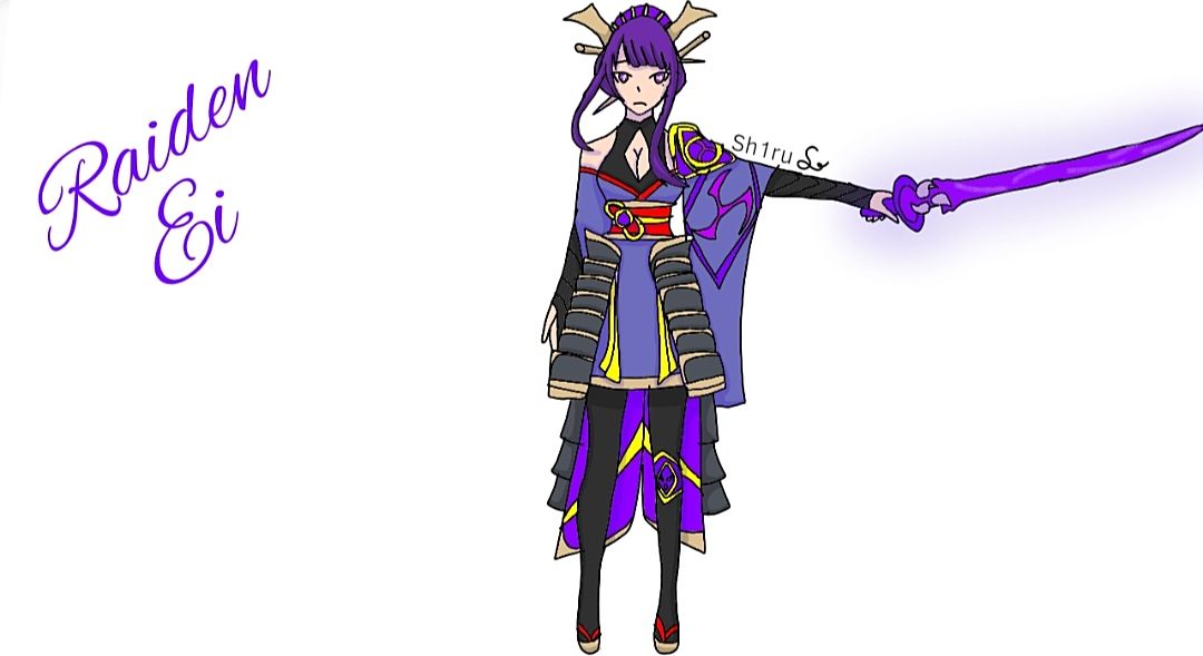 Another version of Raiden Ei Genshin Impact | HoYoLAB