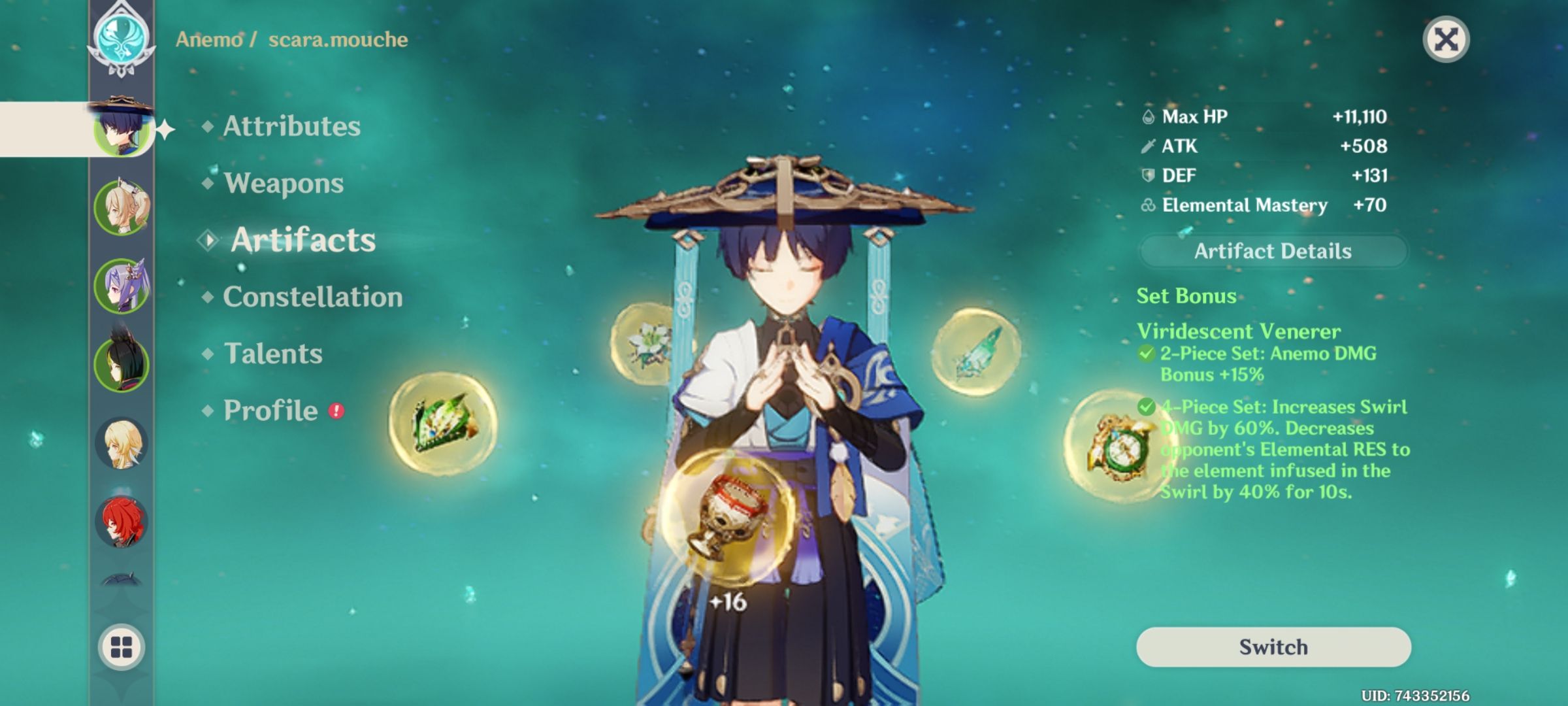 wanderer build f2p Genshin Impact | HoYoLAB