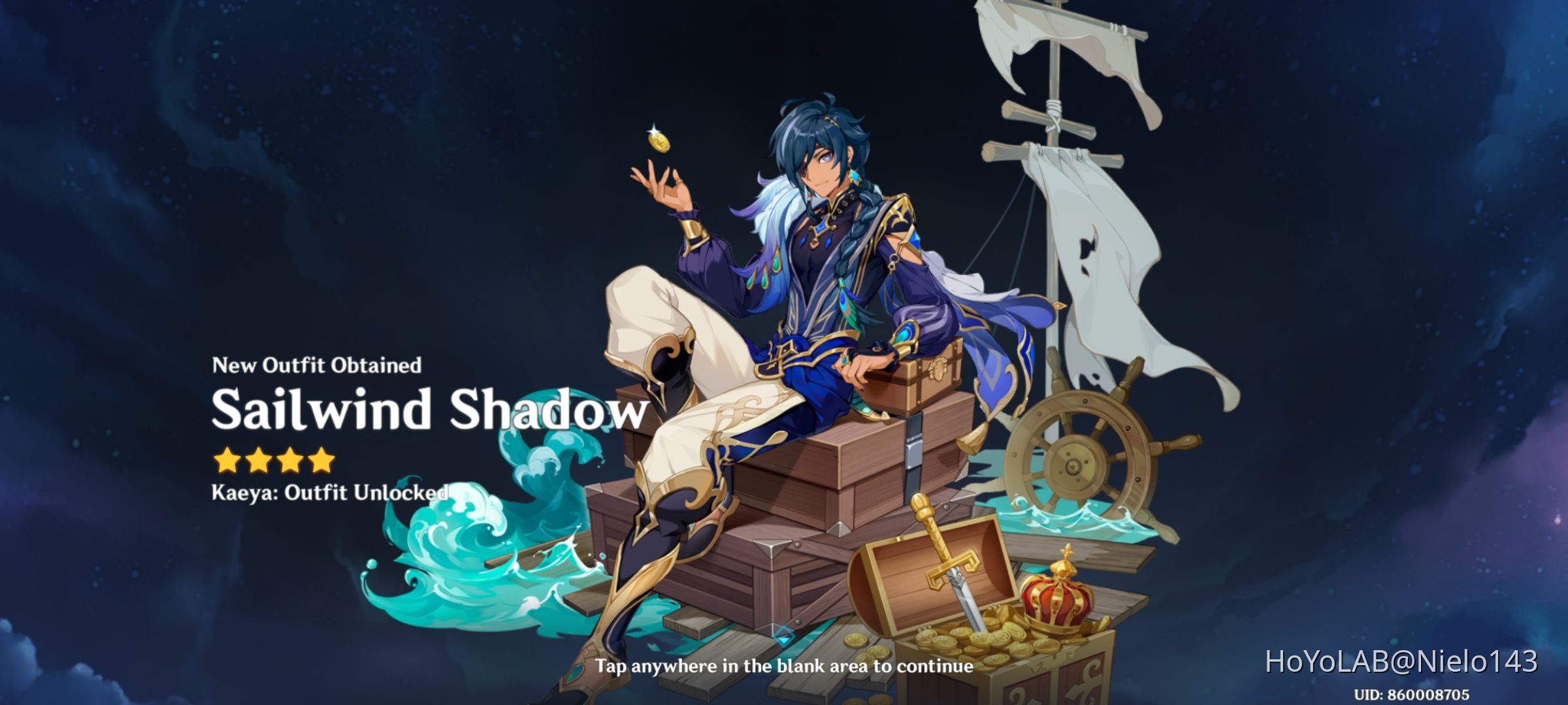 Got Kaeya's New Outfit! Looks Cool! Genshin Impact | HoYoLAB