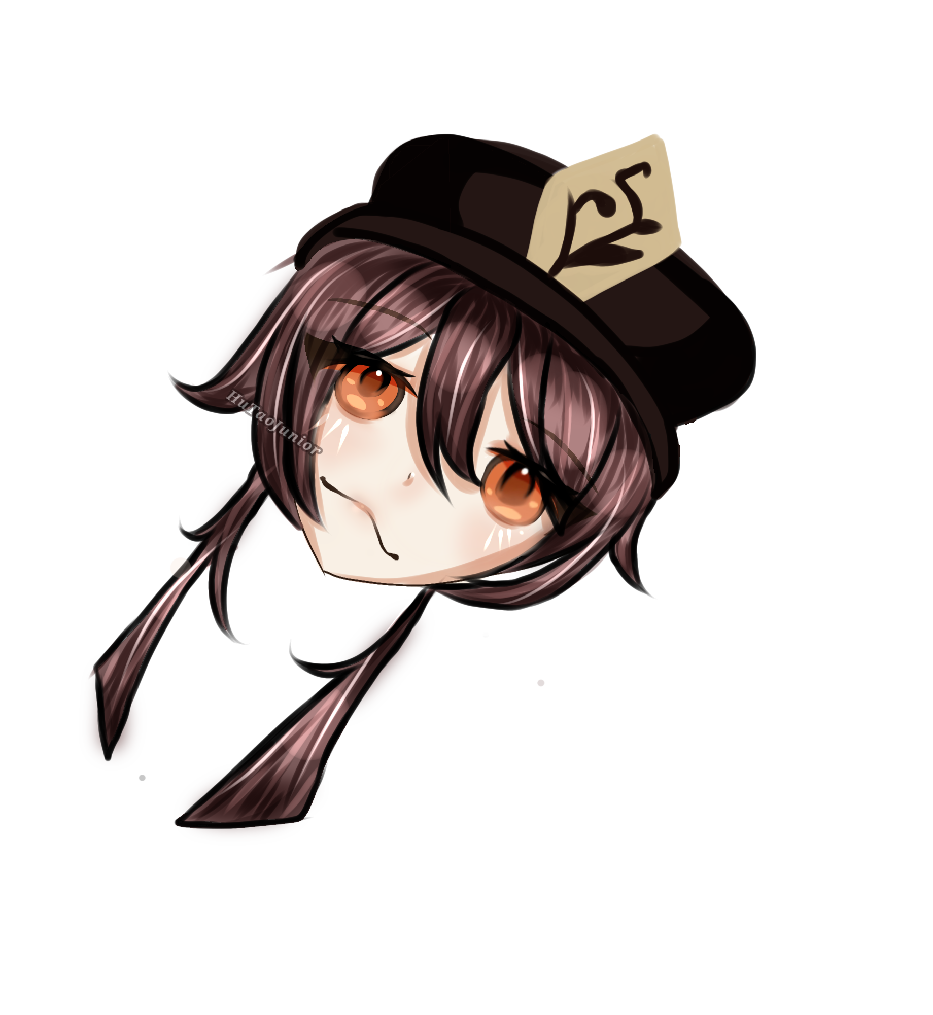 Have this drawing of hutao I made!! Genshin Impact | HoYoLAB