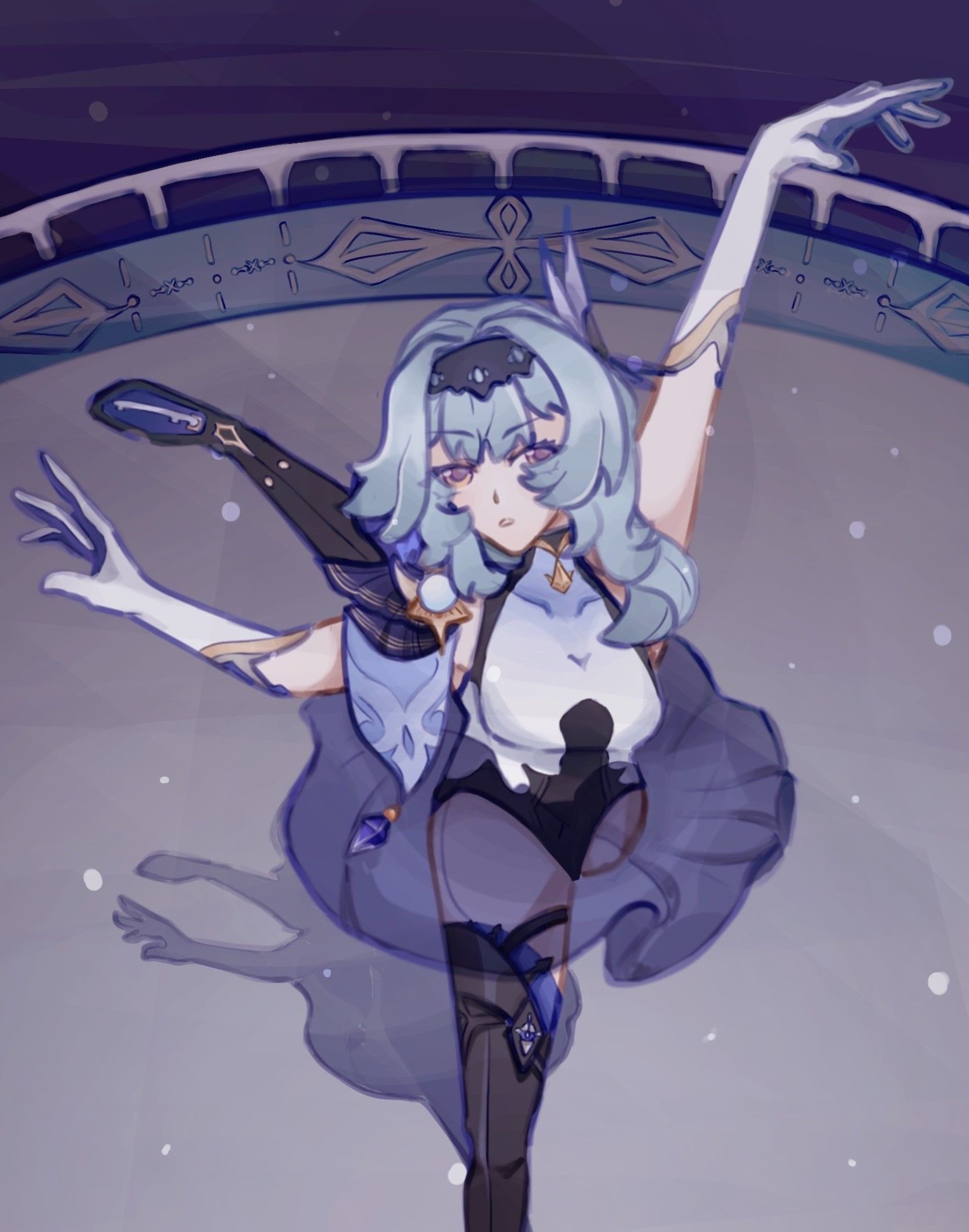 Ice Skater Eula Genshin Impact | HoYoLAB