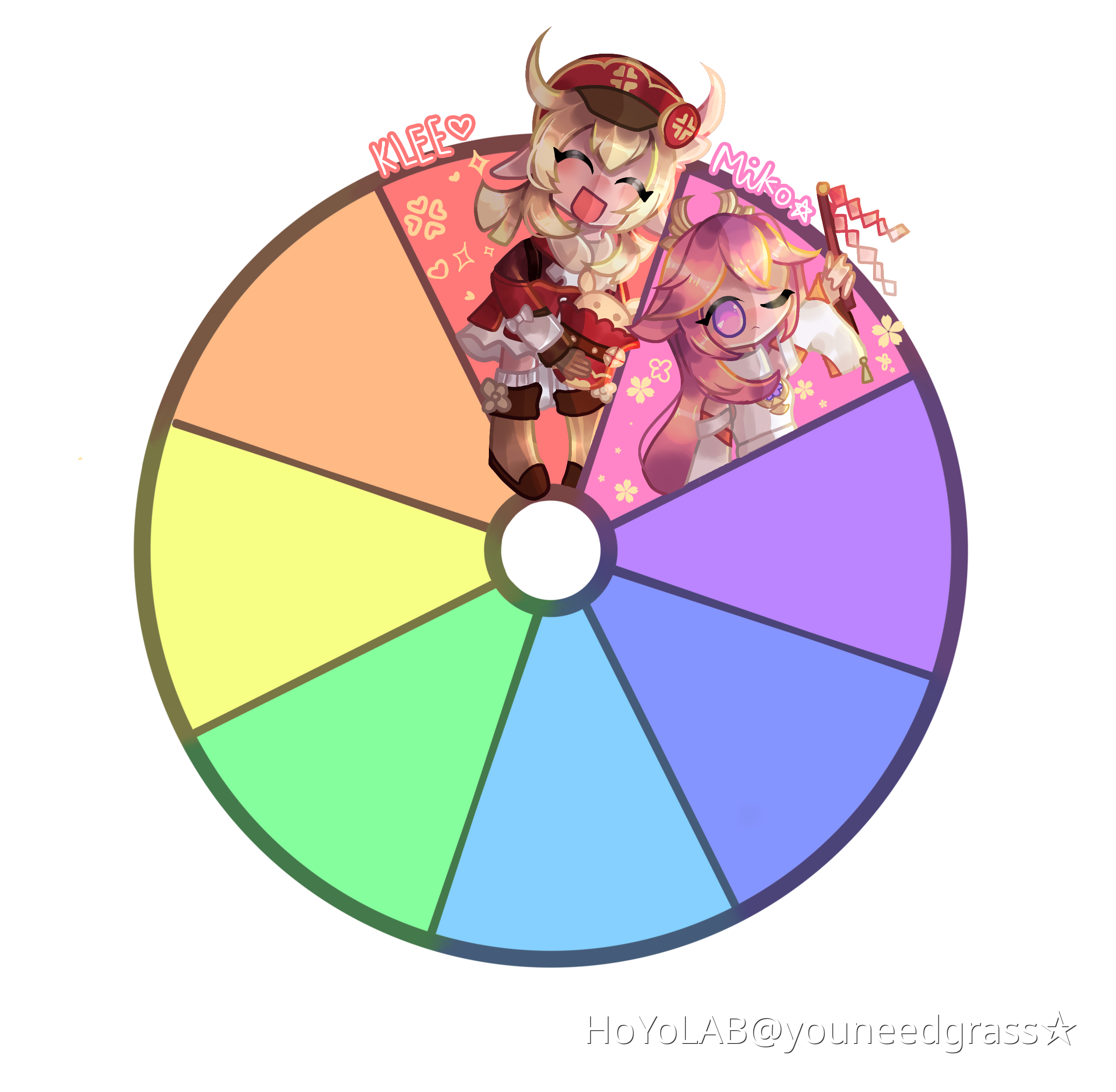 Genshin Color Wheel Day 2! Genshin Impact | HoYoLAB