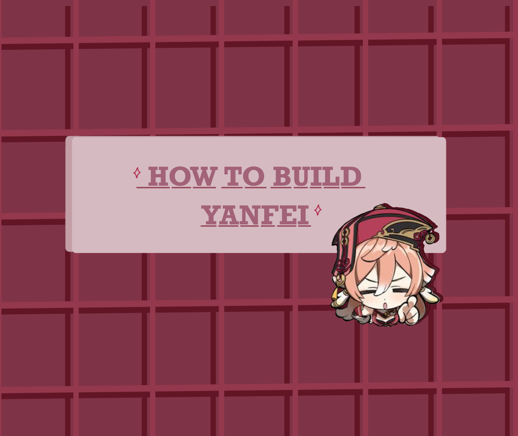 Yanfei Build Guide Genshin Impact | HoYoLAB