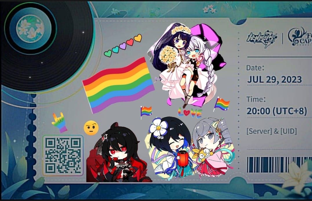 kiamei e bronseele porfavor 🥺 ️ e uma veliona pra acompanhar Honkai ...