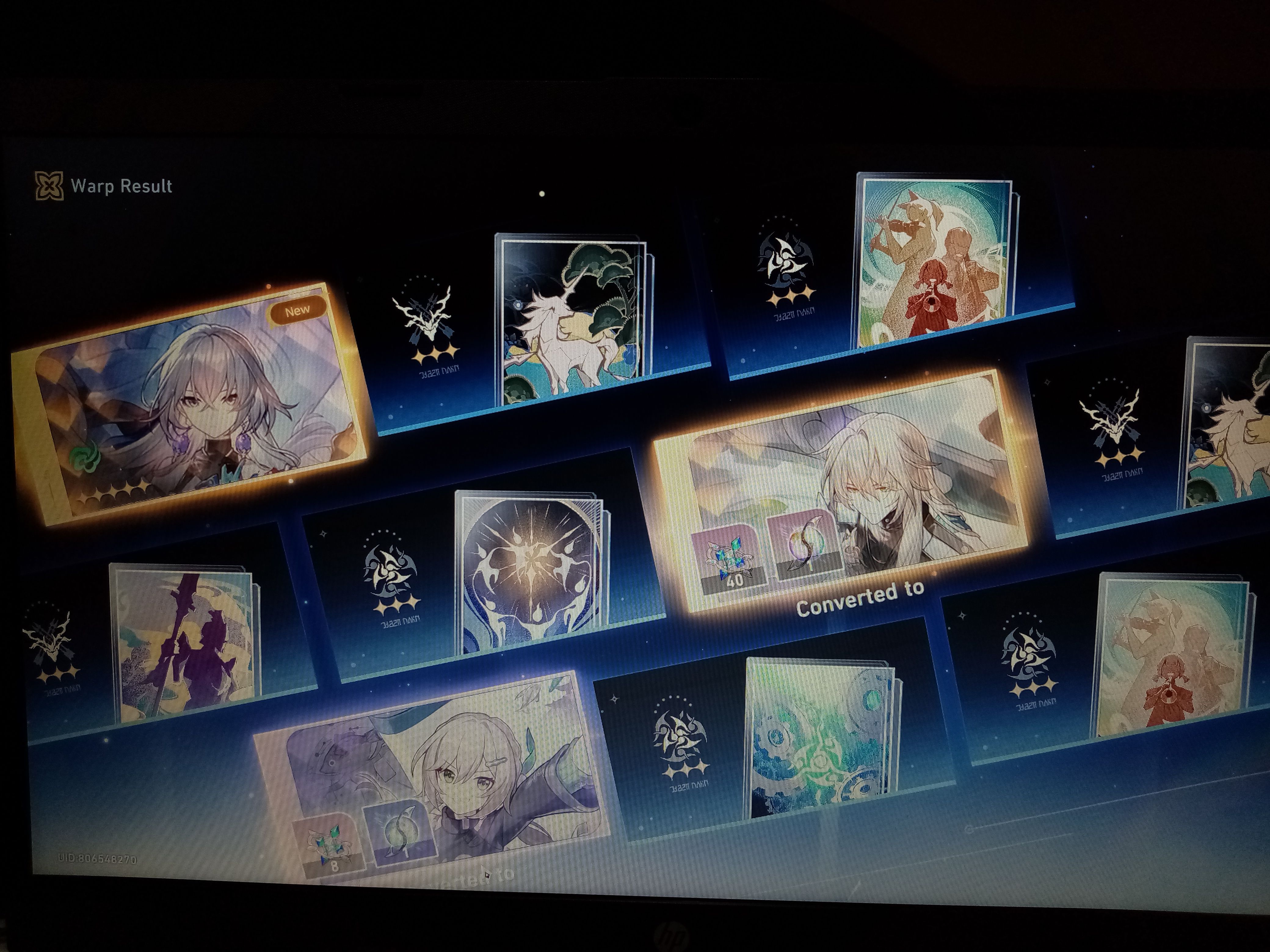 my luckiest pulled on hsr so far. happy that at least ik im guaranteed ...