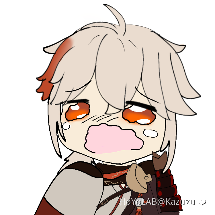 Crying Kazuzu Genshin Impact | HoYoLAB