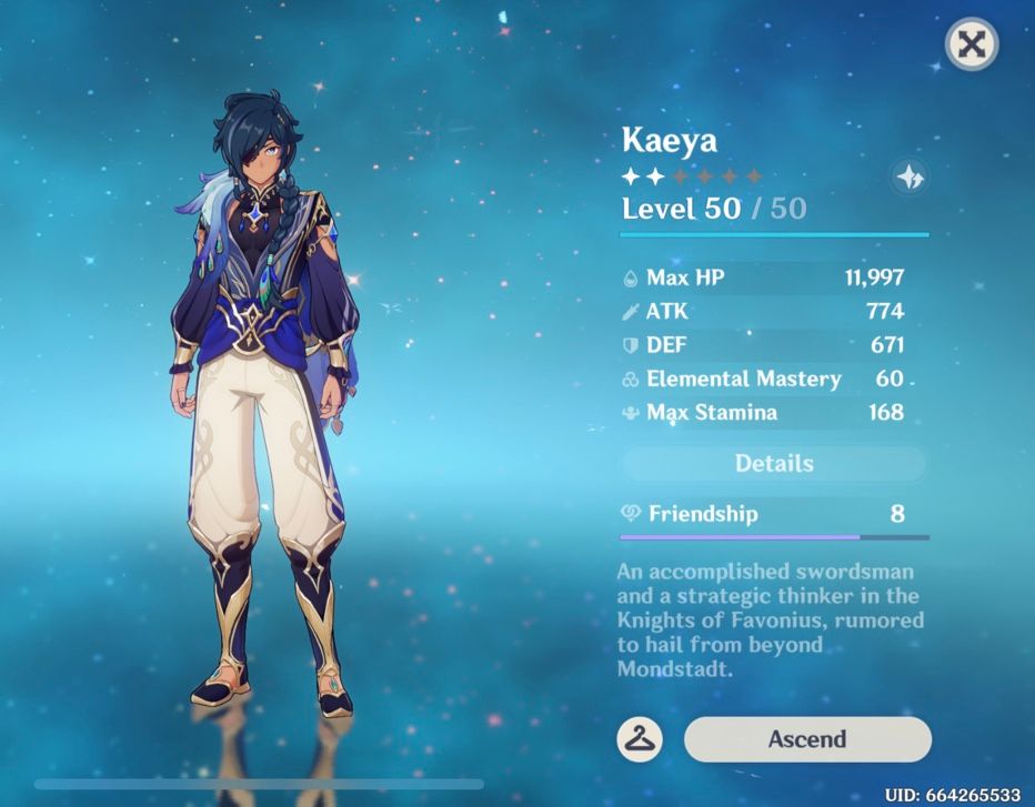 I finally got new Kaeya’s outfit Genshin Impact | HoYoLAB