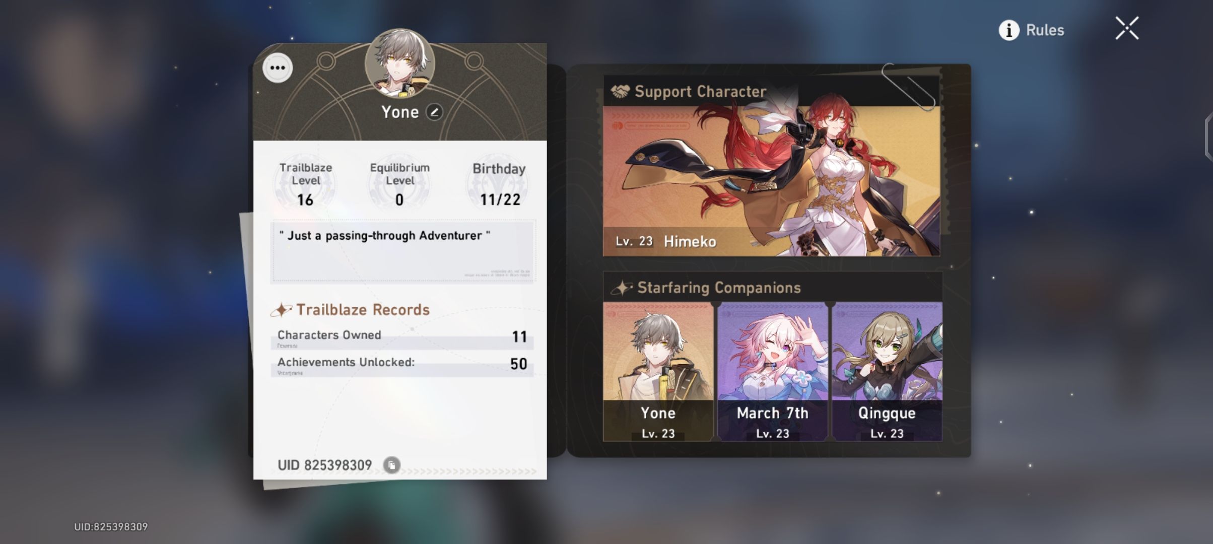 Trailblazer Yone Update ! Honkai: Star Rail | HoYoLAB