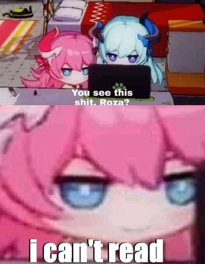 some lilia and roza memes I found Honkai Impact 3rd | HoYoLAB