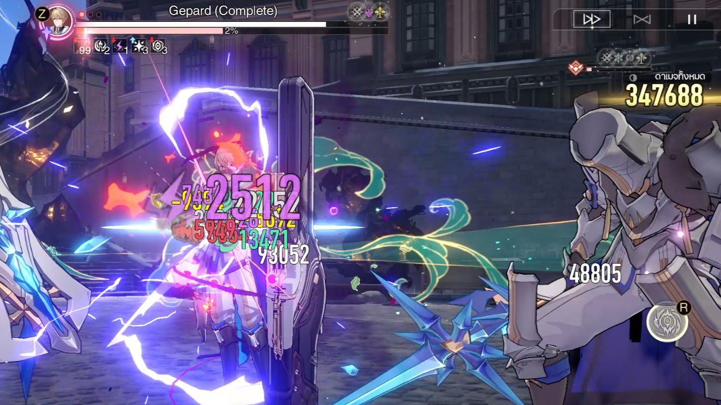 Simulated Universe - World 3 - Difficult 4 - Serval + Silver Wolf (The Nihility) Honkai: Star ...