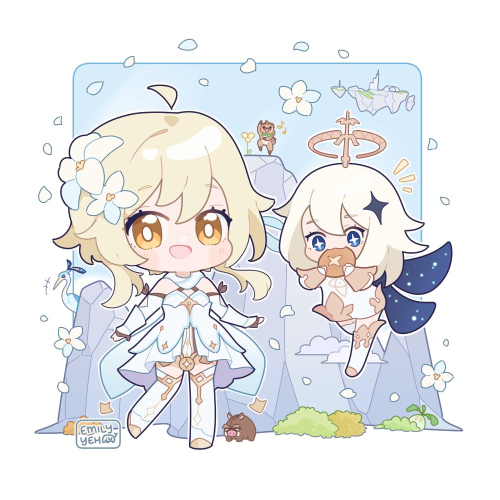 Chibi Lumine! Genshin Impact | HoYoLAB