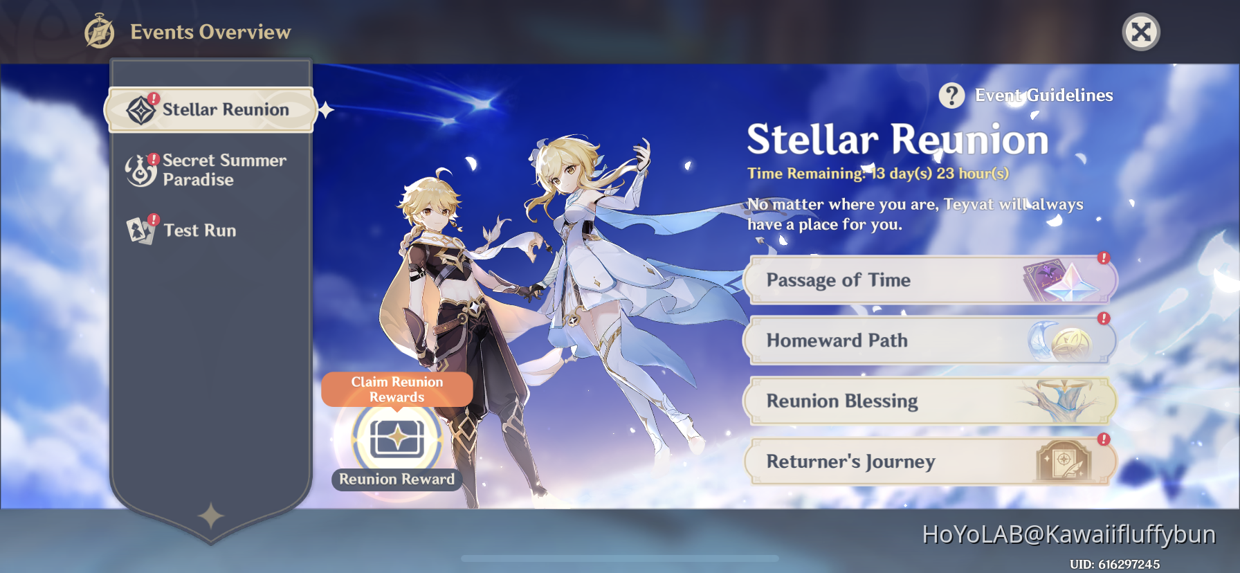 welcome back wishes?? Genshin Impact | HoYoLAB