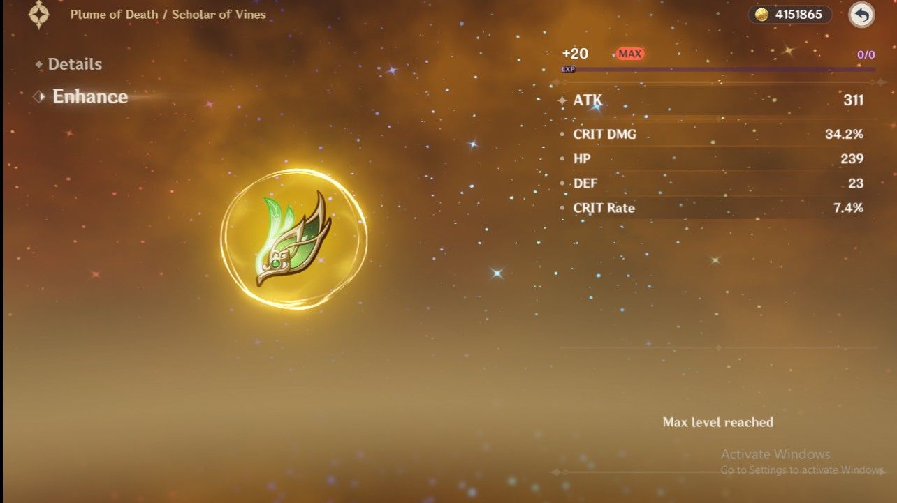 My first 40 Crit value artifact 😭 Genshin Impact | HoYoLAB