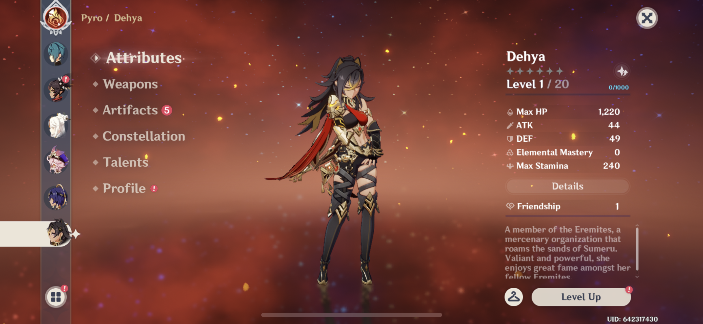 Am I the only one who didn’t know you can get dehya when you lose 50-50 Genshin Impact | HoYoLAB