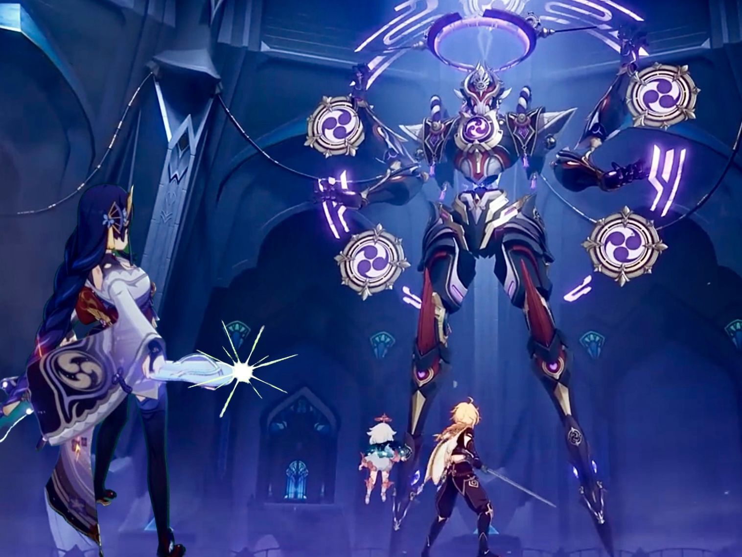 watch out scara raidens gonna get you... Genshin Impact | HoYoLAB