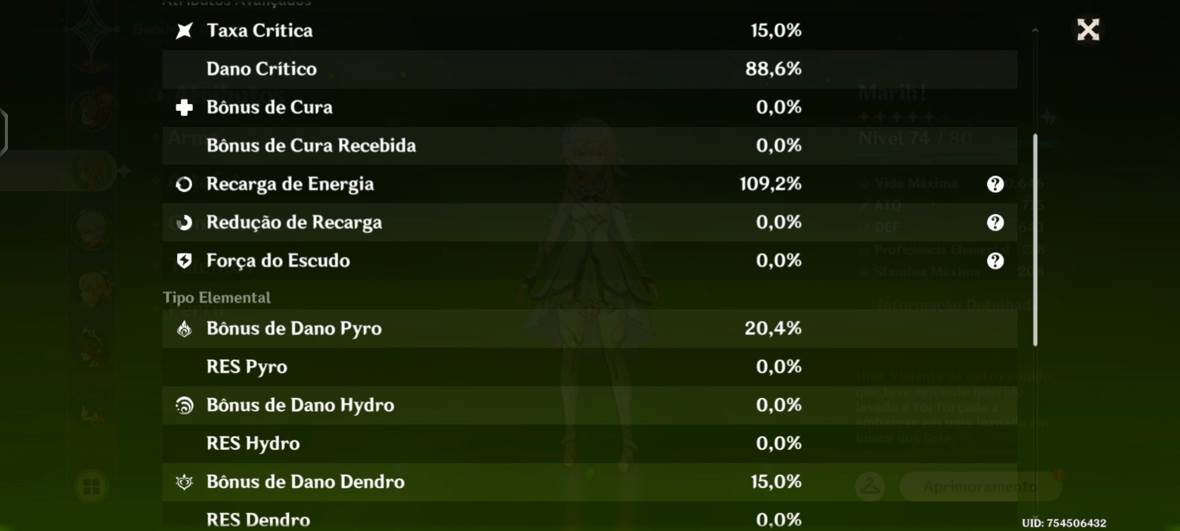 pq eu tenho bônus de dano pyro? Genshin Impact | HoYoLAB