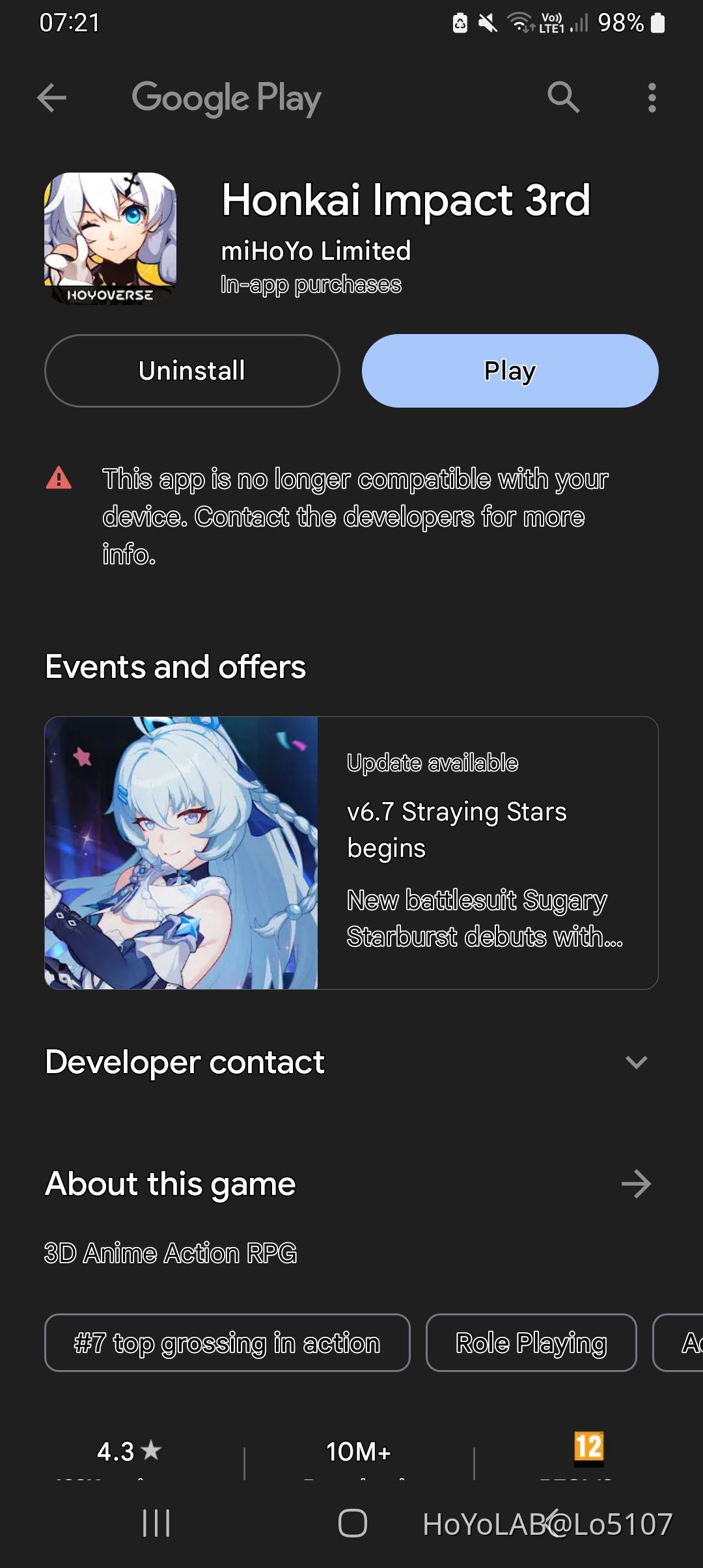 *starts crying* Honkai Impact 3rd | HoYoLAB