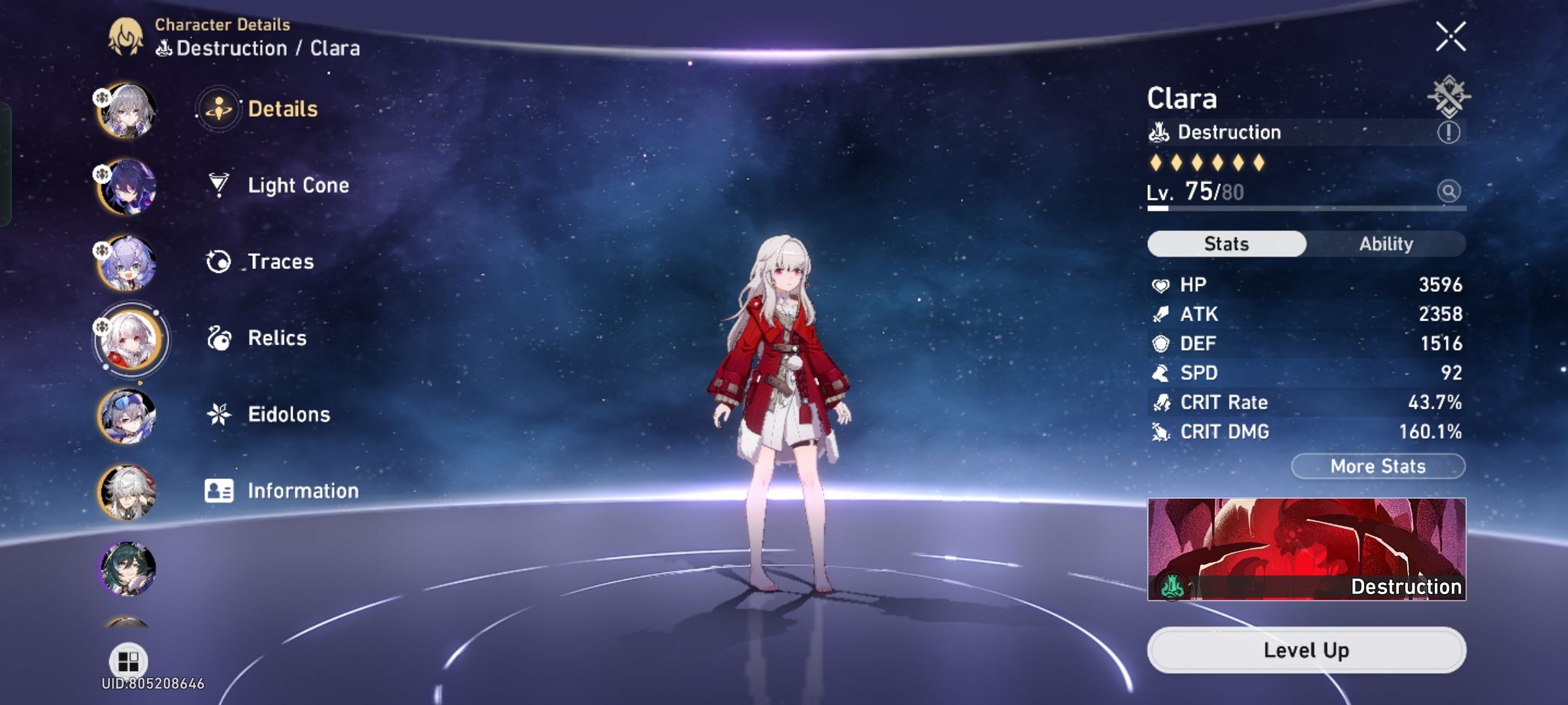 Is my Clara good? (WIP) Honkai: Star Rail | HoYoLAB