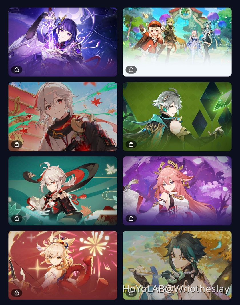 How to unlock Profile backgrounds: Genshin Impact | HoYoLAB