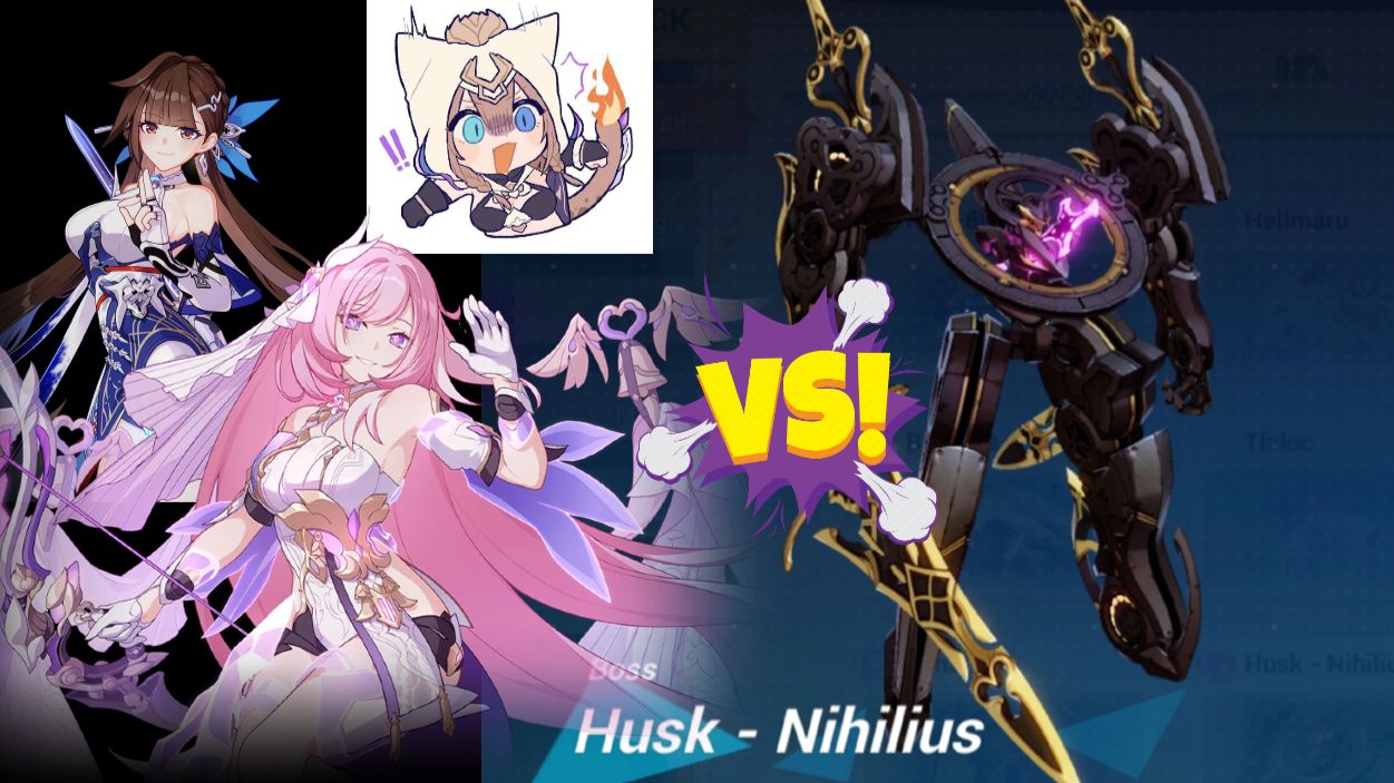 [Honkai Impact 3] NIHILUSK ICE BOSS EX Abyss Red Lotus Jade Knight (SS1 ...